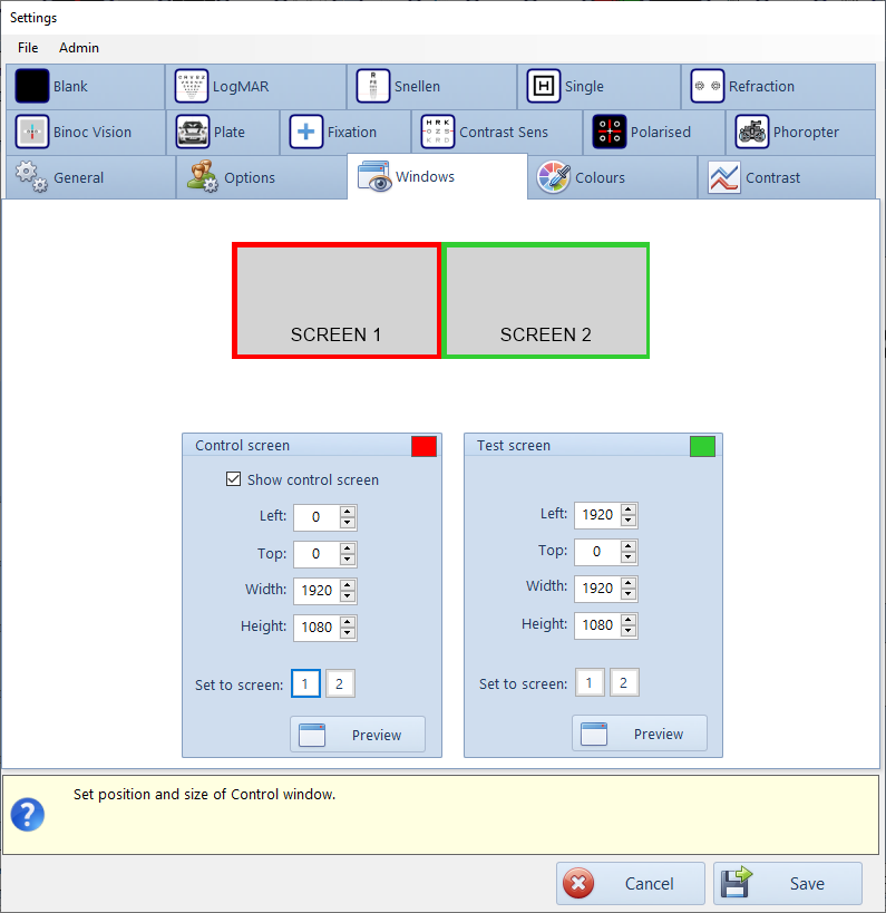 Enabling the Phoropter Module